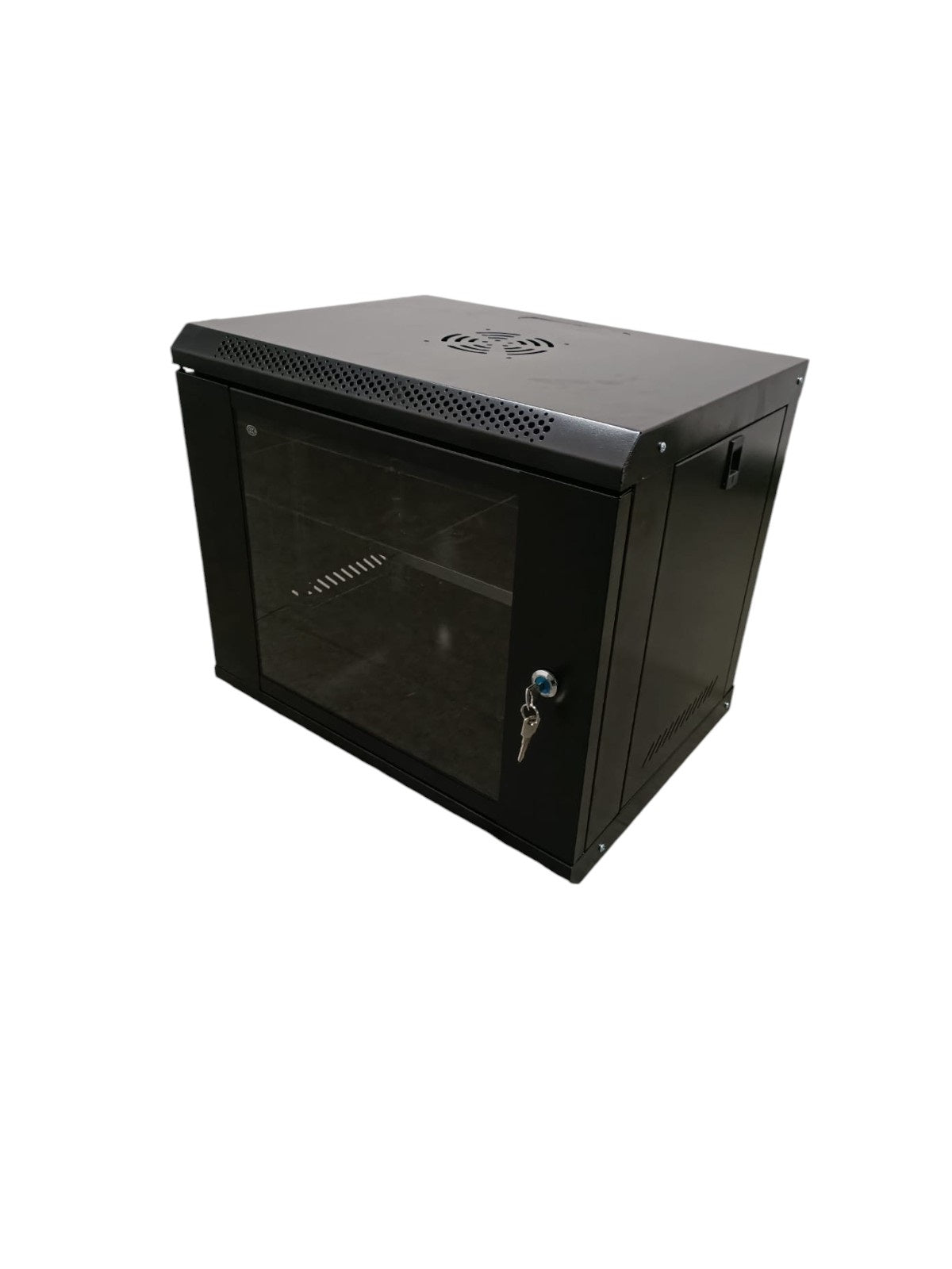 9U W53D40cm server rack IT network data storage SPEEDSMOUNT CCTV cabin