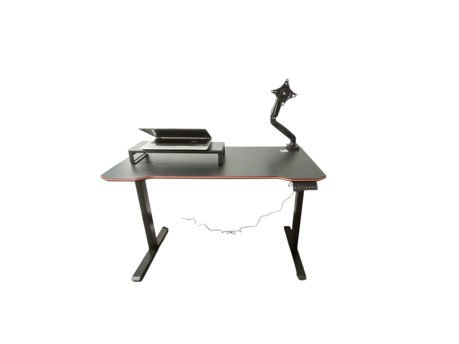 (B11) sit stand table SPEEDSMOUNT gas strut BLACK Electric height adju