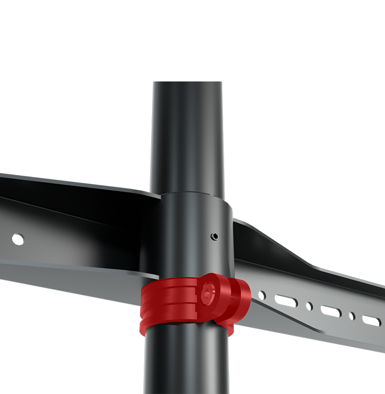 (H2950) LCD/LED TV 360 Degree Rotating Frame Floor Stand Partition Wal ...